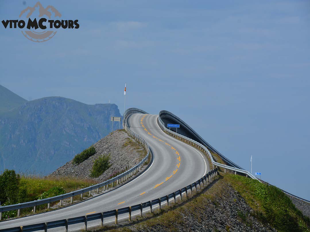 Motorcykelrejse til Geiranger i Norge