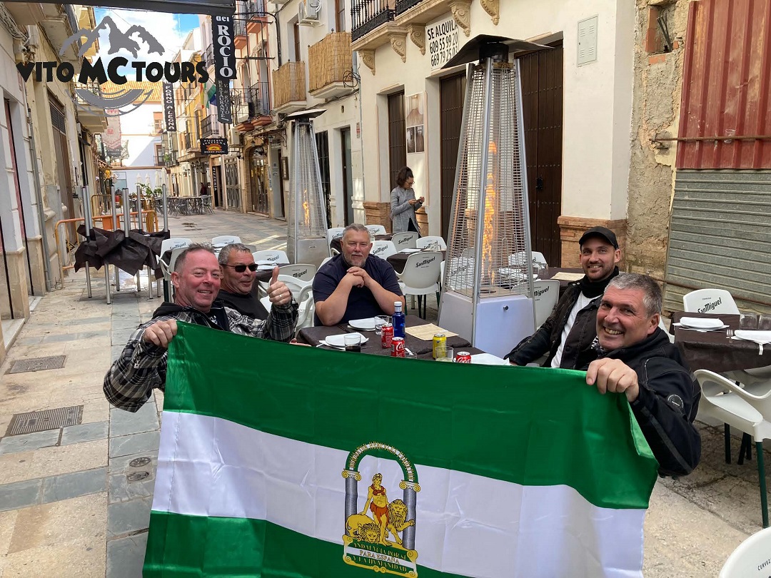 Malaga 3/5/6 køredage - Valgfri ankomstdato - Vito MC Tours